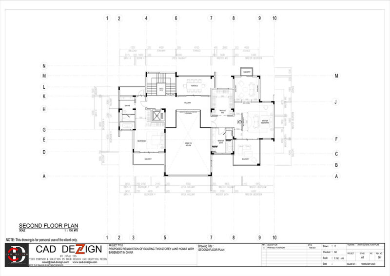 2D Construction Drawings - CAD Dezign
